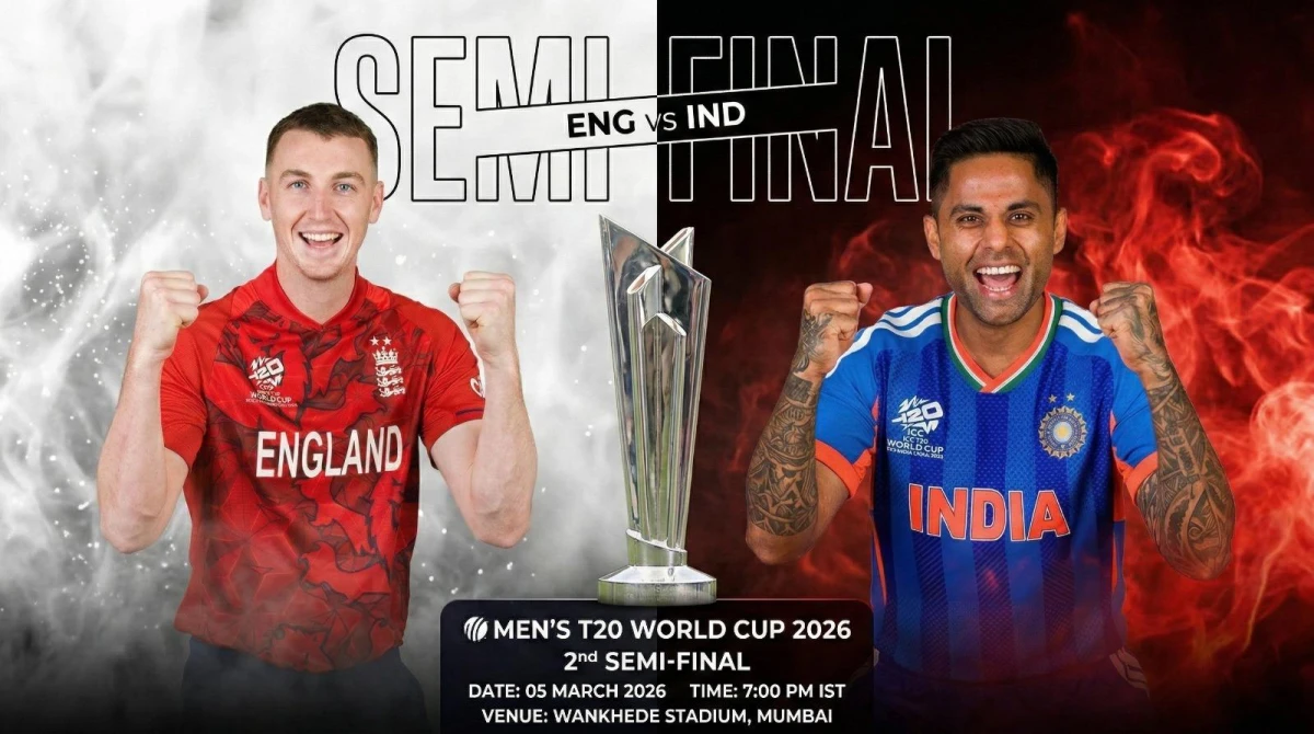 India vs England 2nd Semi Final T20 World Cup 2026: Match Preview, Key ...